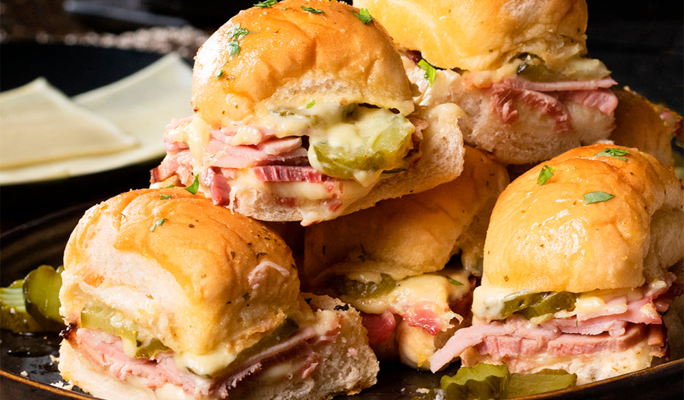 Oven-Baked Cuban Sliders – Golden Sun